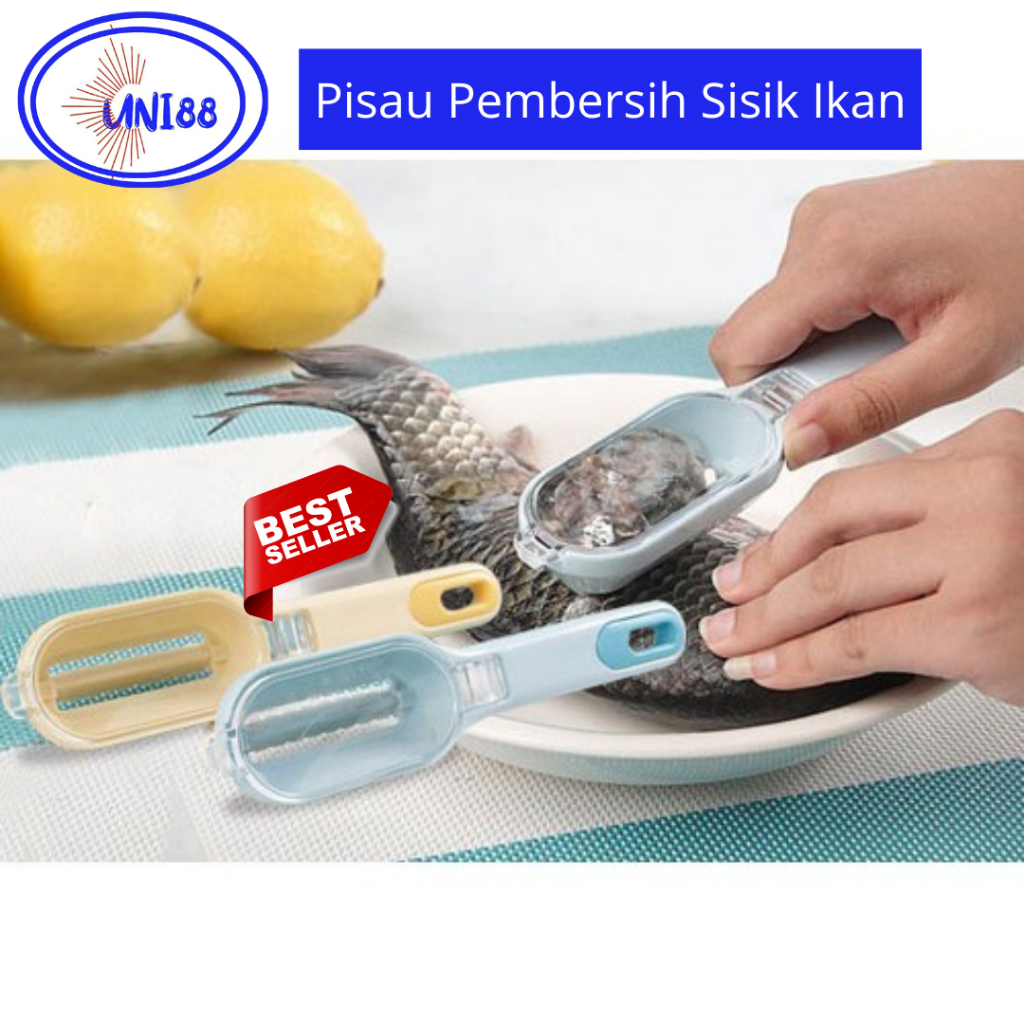 Jual Alat Pembersih Sisik Ikan Pisau Kerokan Sisik Ikan Fish Cutter ...