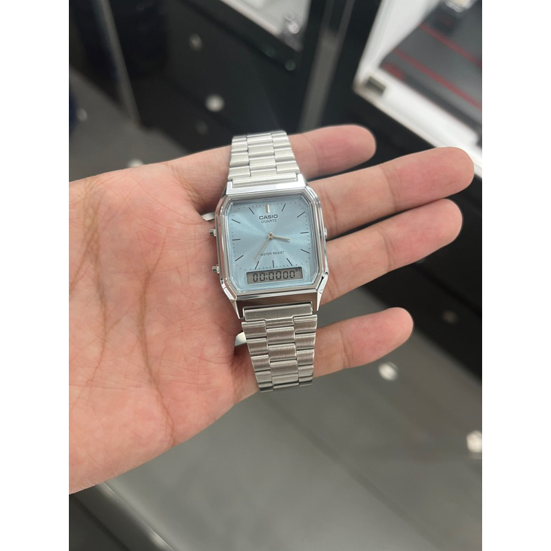 Jual Casio Aq 230a 2a1mqydf Aq 230a 2a1 Original Garansi Resmi Gap 1 Thn Shopee Indonesia