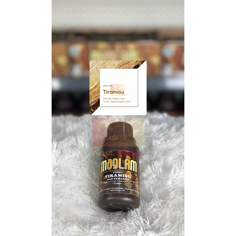 Jual MAGLAM TIRAMISU Perisa dan Pewarna 100 gr Halal BPOM RI MD ...