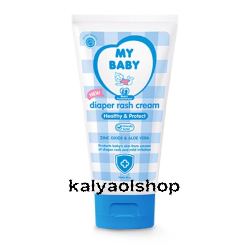 Jual My Baby Diapers rash cream with zinc krim ruam popok 50 gr ...