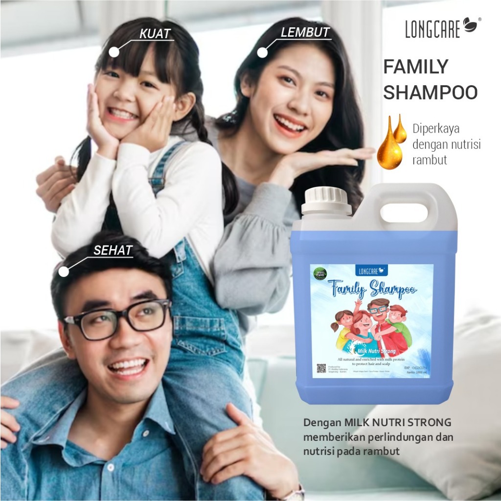 Jual SJ - Family Shampoo Longcare Shampoo Pilihan Keluarga Kemasan 1 ...