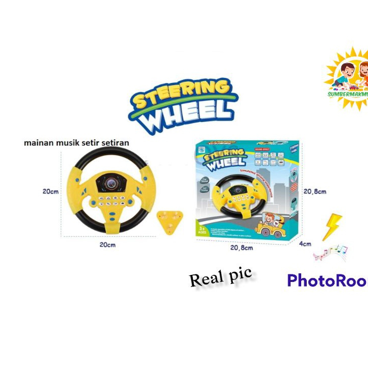 Jual Mainan Import Setir Setiran Mobil Simulasi Berkendara Steering ...