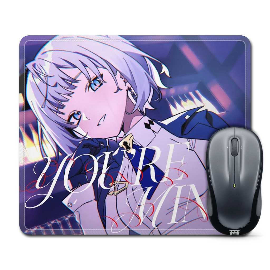 Jual Mouse pad gaming anime vtuber VESTIA ZETA YOU ARE MINE - HOLO ID ...