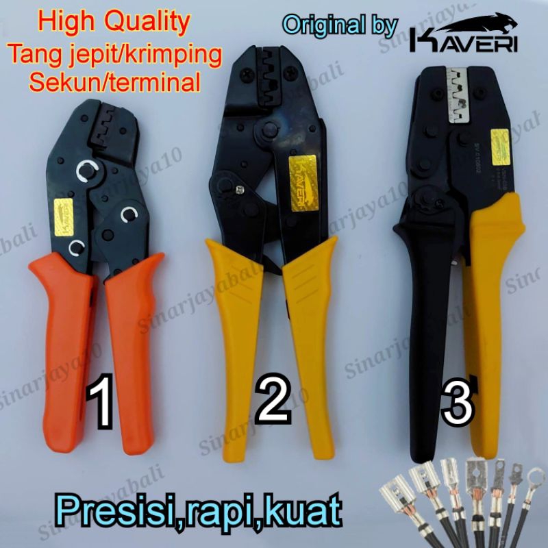 Jual tang krimping sekun skun tang crimping press terminal catut ...