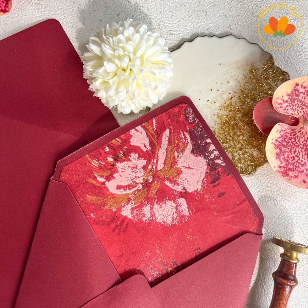 Jual amplop bunga amplop undangan kartu ucapan amplop aesthetic floral ...