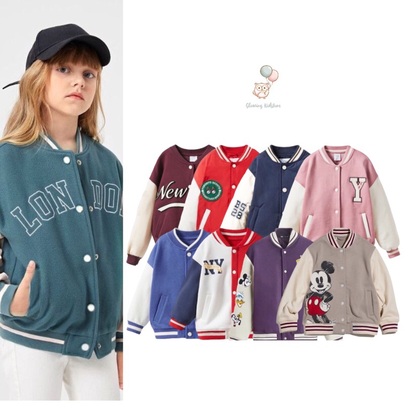 Jual Jaket Baseball Zara Anak Perempuan Laki Laki 4-14 Tahun | Shopee ...