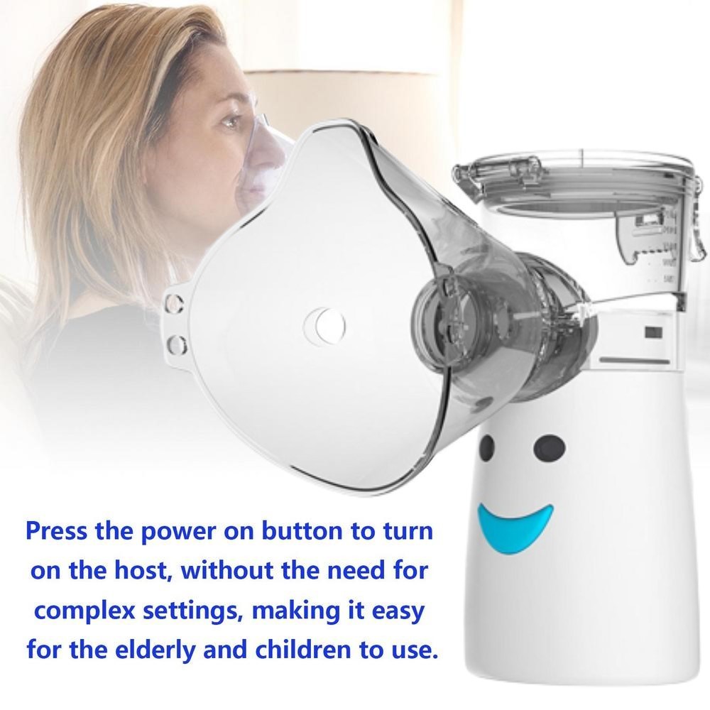 Jual Nebulizer Portable Mesh Alat Uap Bantu Pernafasan Asma Inhalasi/alat Nebulizer Anak/Cocok ...