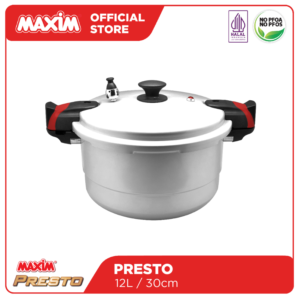 Jual Maxim Presto 12L Panci Pelunak Daging 30cm | Shopee Indonesia