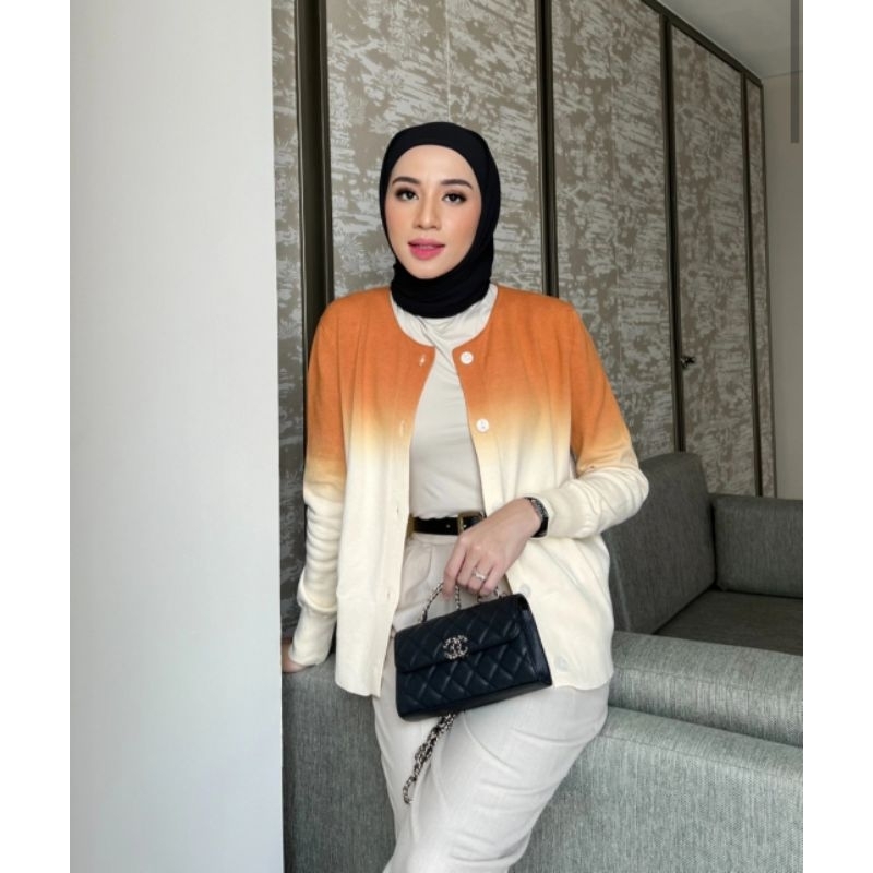 Jual Cardigan polos Gradasi gonegani (ORI) | Shopee Indonesia