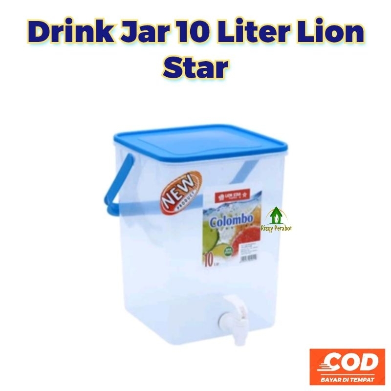 Jual Drink Jar 10 Liter Colombo Lion Star/Drijer Air Panas Dingin/Dispenser Air Minum 10 Liter ...