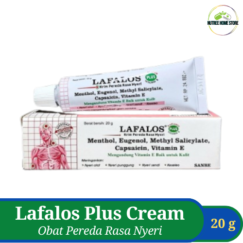 Jual Lafalos Plus Cream 20 g | Obat Pereda Rasa Nyeri | Shopee Indonesia