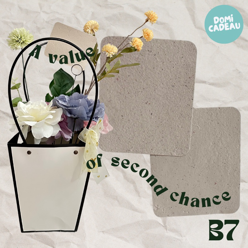 Jual recycle paper (kertas daur ulang) MINIMAL 6 pcs | Shopee Indonesia
