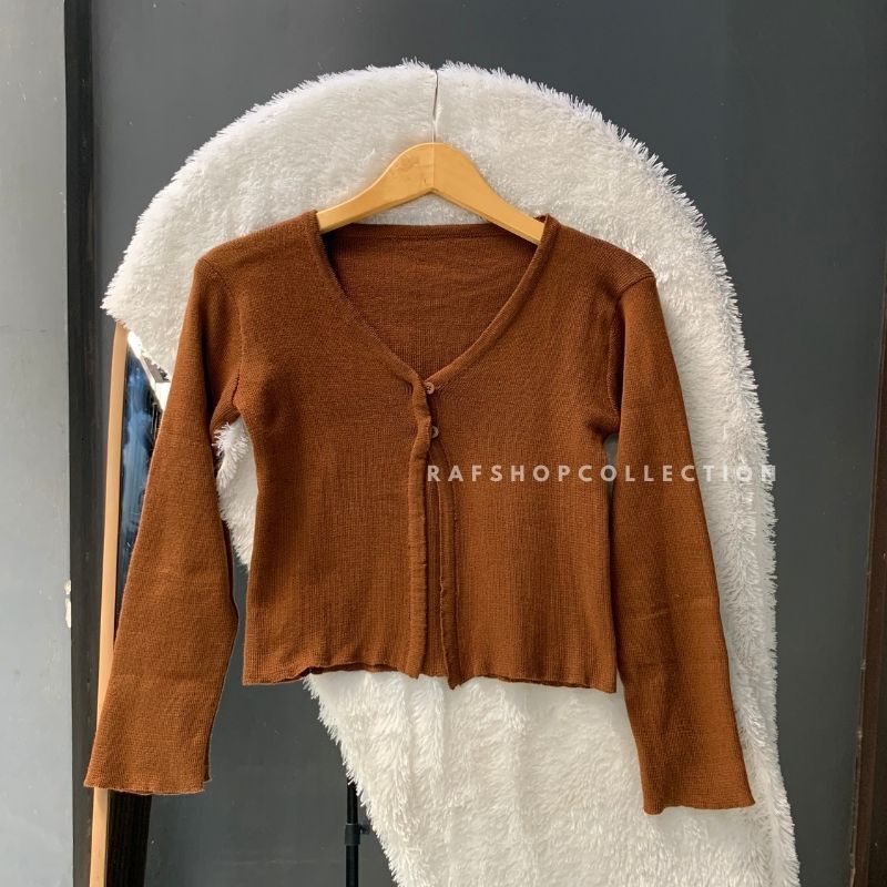 Jual SERENA CARDY - cardycrop-kardigan korea-kardigan crop-kardigan rajut-kardigan murah ...