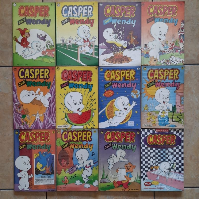 Jual Komik Fullset Casper Dan Wendy 1-11 + Edisi Khusus Kolpri + Sampul ...