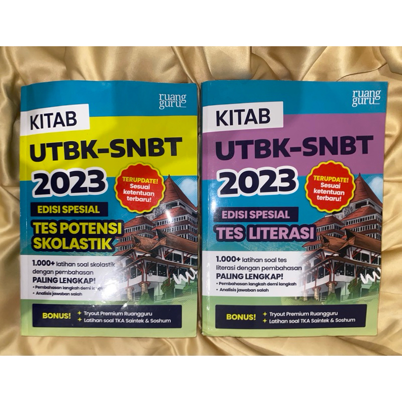 Jual [Preloved] Kitab UTBK-SNBT 2023 TPS LITERASI TES POTENSI SKOLASTIK ...