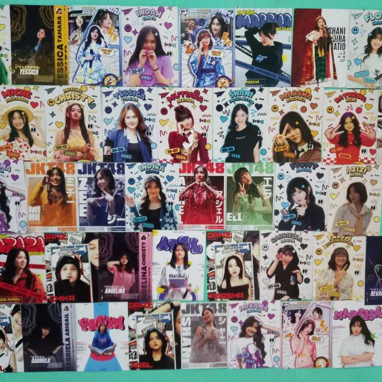 Jual POSTER FEED JKT48 (8 pcs) | HIASAN DINDING POSTER AESTHETIC A6 A5 ...