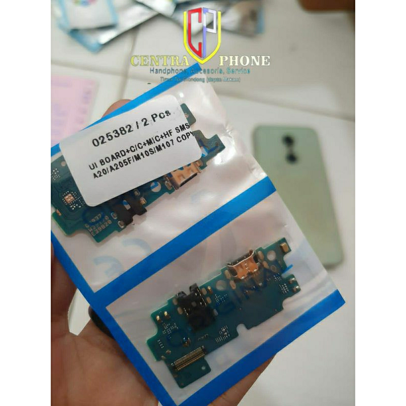 Jual UI BOARD+C/C+MIC+HF SAMSUNG A20/A205F/M10S/M107 | Shopee Indonesia