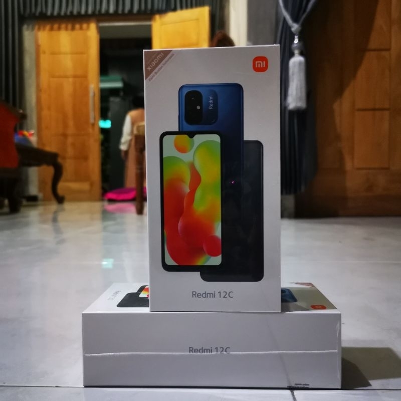 Jual Xiaomi redmi 12c 4/64 4/128 garansi resmi | Shopee Indonesia