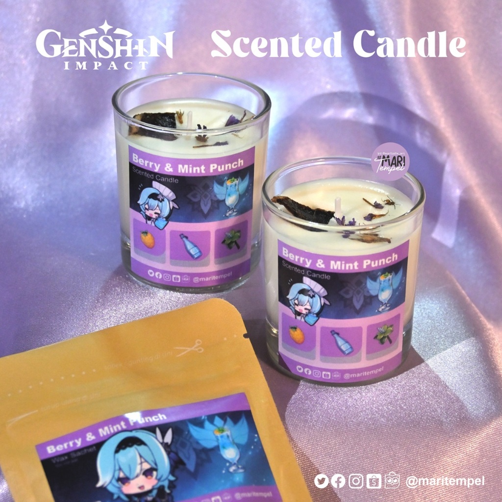 Jual PART 2 Genshin Impact Scented Candle by Mari Tempel - Yae Miko ...