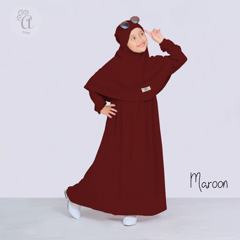 Jual Gamis Muslim Anak Satu Set Dengan Kerudung | Shopee Indonesia