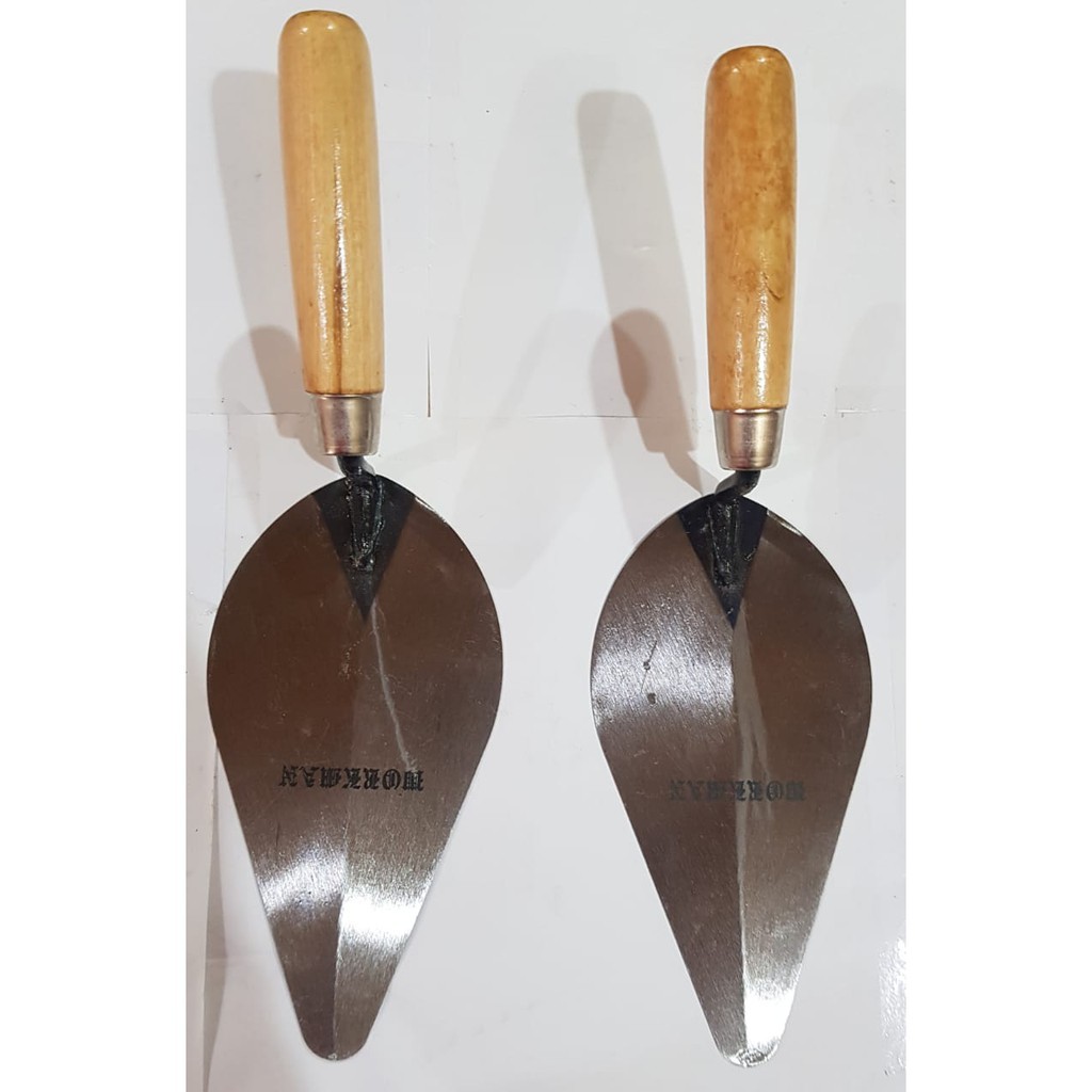 Jual Sendok Semen Lancip Gagang Kayu Cetok Sekop Tanah Murah Taman ...