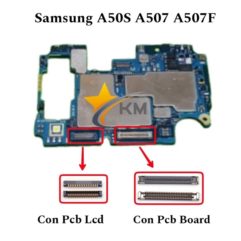 Jual Konektor Lcd Samsung A50S A507 Di Mesin Soket Connector Pcb Board ...