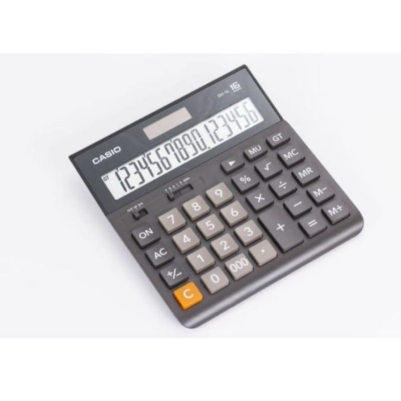 Jual CASIO DH 16 KALKULATOR DESKTOP MEJA 16 DIGIT / KALKULATOR KANTOR ...