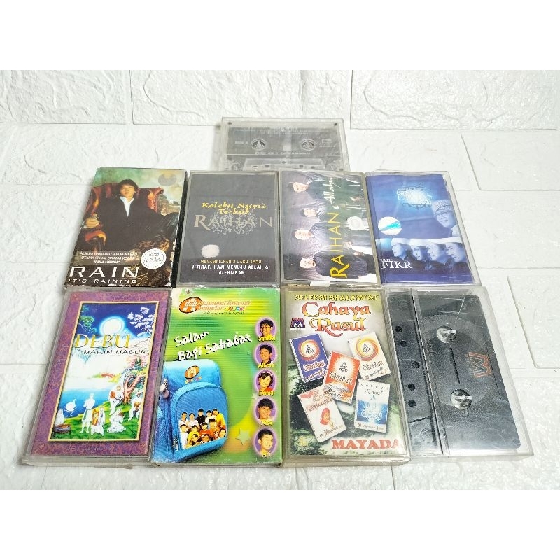 Jual Kaset Pita (Raihan,aagym,debu, Siti Nurhaliza, Rossa,Korean,Melly Goeslaw) | Shopee Indonesia