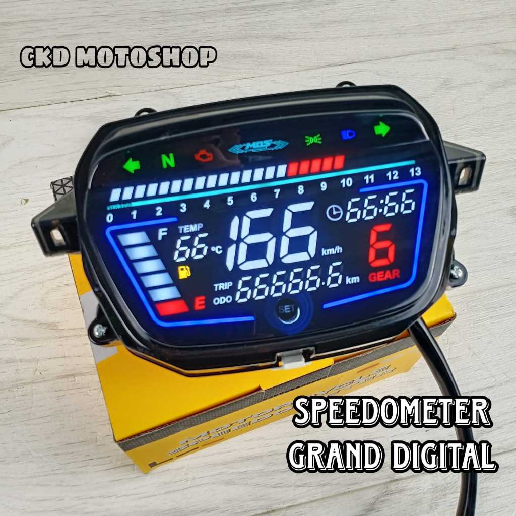 Jual Speedometer Grand Digital Grand import Spidometer Spido Astrea ...