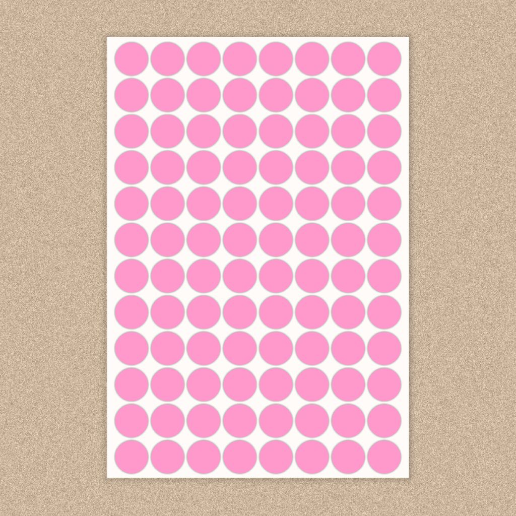 Jual Color Dot Stiker Bulat 1cm isi 96Pcs Lingkaran - Mini Label ...
