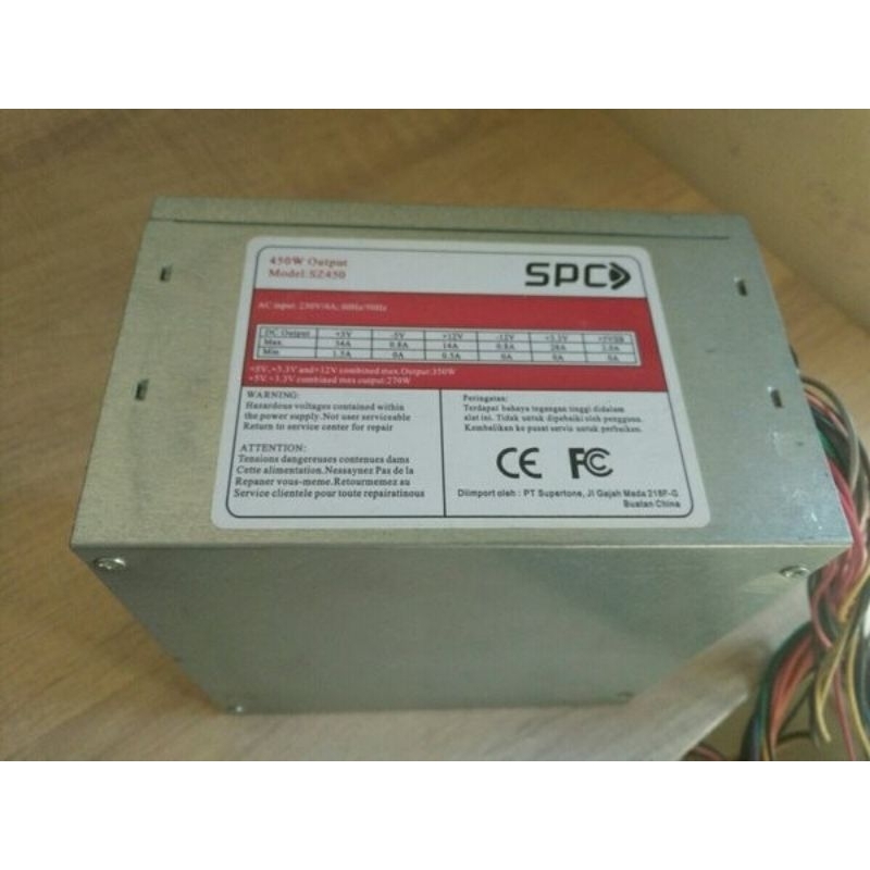 Jual Psu Power supply SPC 450Watt / 230VCA bekas | Shopee Indonesia