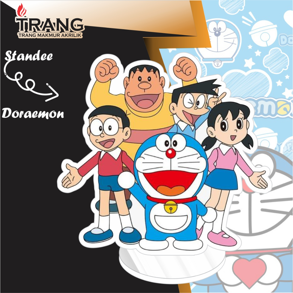 Jual Standee Figure Akrilik Doraemon / Standing Action figure Acrylic ...