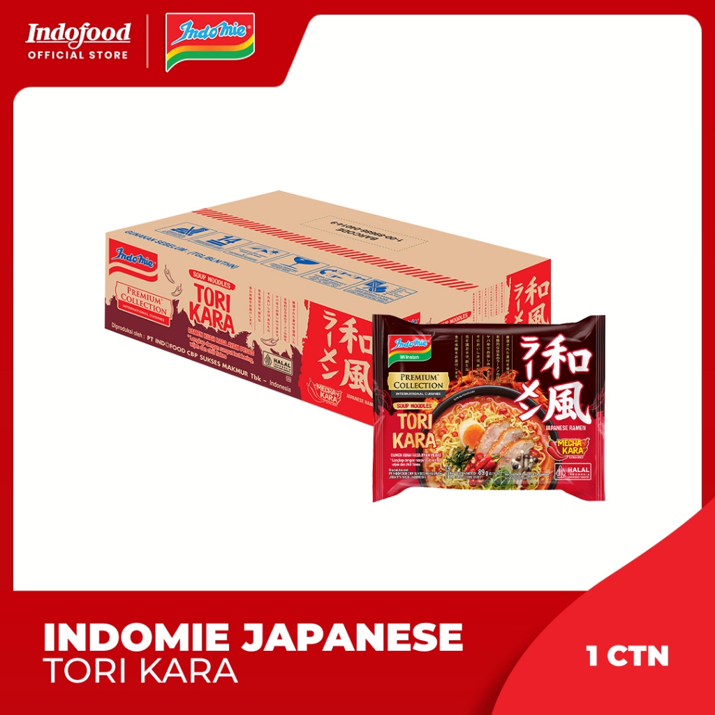 Jual CTN - Indomie Tori Kara Ramen 89 Gr | Shopee Indonesia