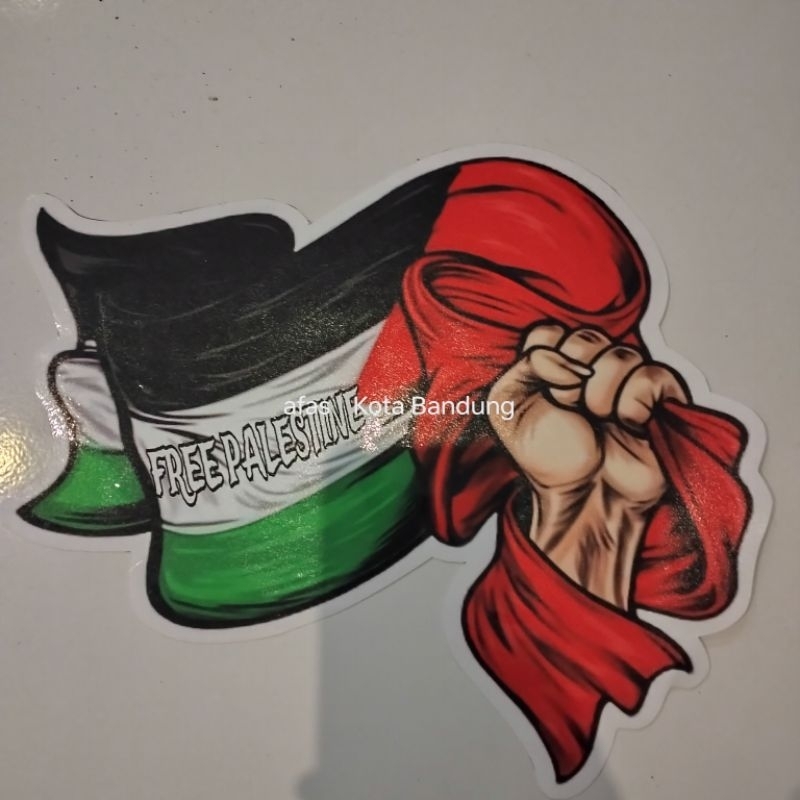 Jual STIKER BENDERA PALESTINE STICKER FREE PALESTINE KAP MOBIL | Shopee ...