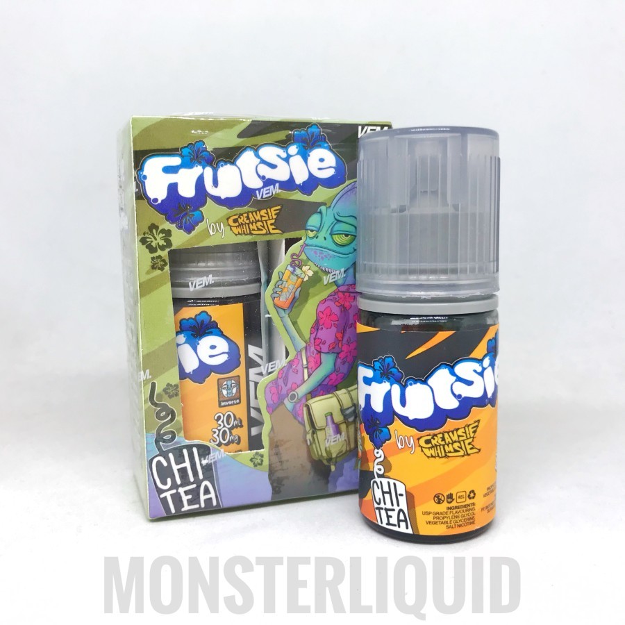 Jual SALT FRUTSIE CHI-TEA BY CREAMSIE WHIMSIE VEM 30MG 30ML | Shopee ...