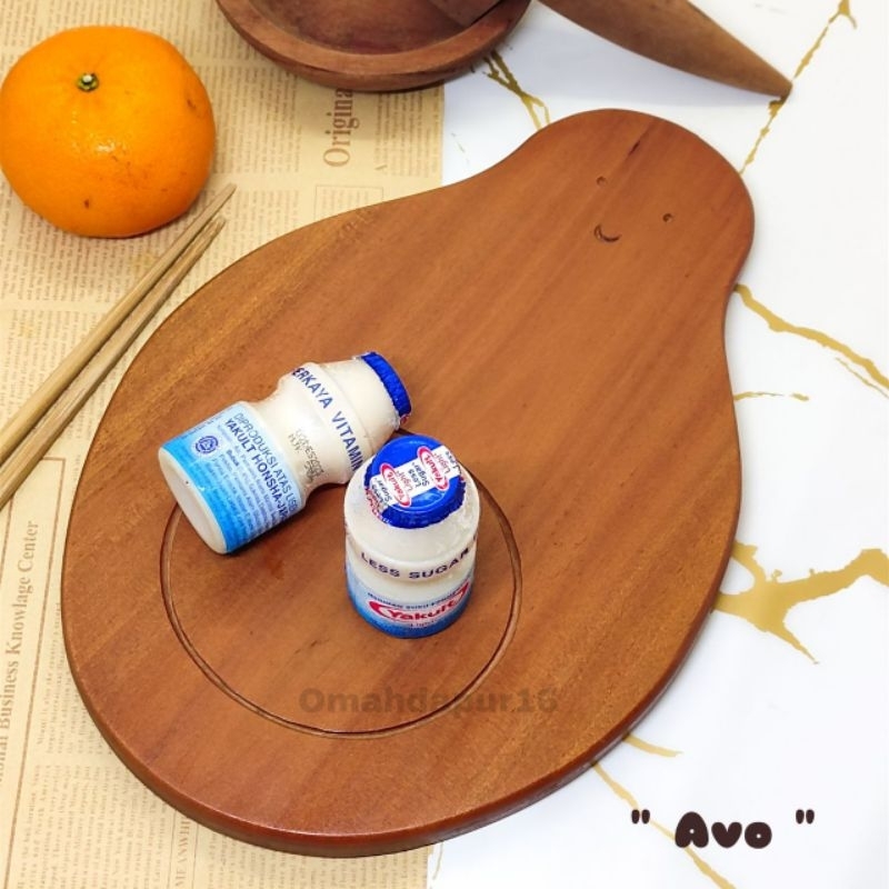 Jual Talenan Kayu Beruang / Talenan beruang kayu / Talenan estetik ...