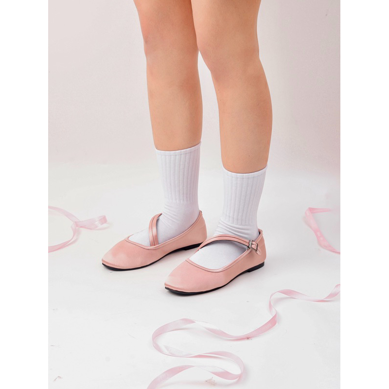 Jual takkan - Achi Mary Jane Ballet Flat Shoes | Shopee Indonesia