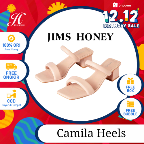Jual CAMILA HEELS Jimshoney Heels | Shopee Indonesia