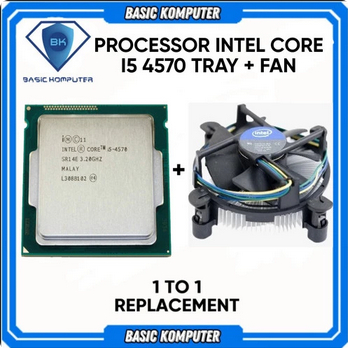 Jual PROCESSOR INTEL CORE I5 4570 3.20 GHZ SOCKET LGA 1150 TRAY + FAN ...