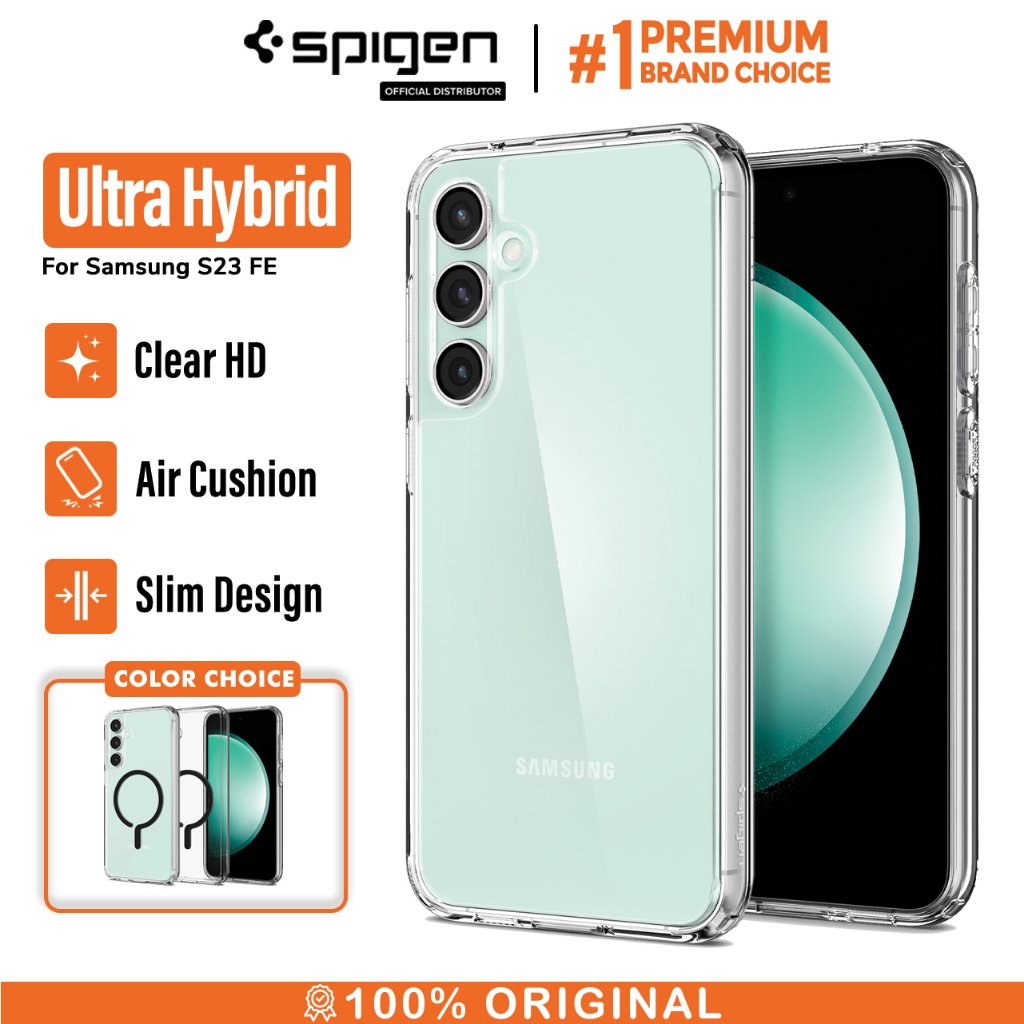 Jual Case Samsung Galaxy S23 FE Spigen Ultra Hybrid Magnetic Clear ...