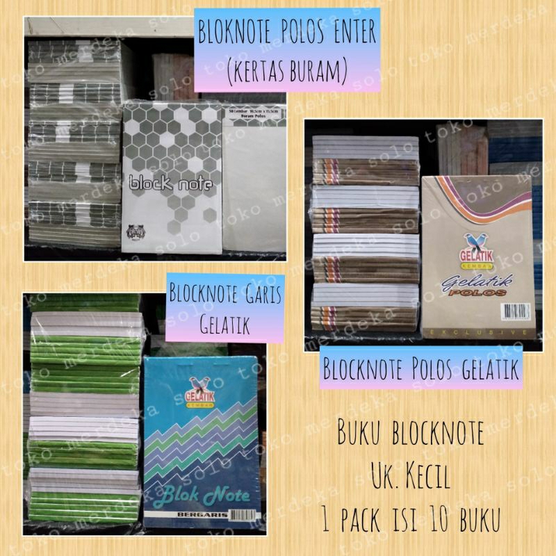Jual Buku Blocknote Kecil | Shopee Indonesia