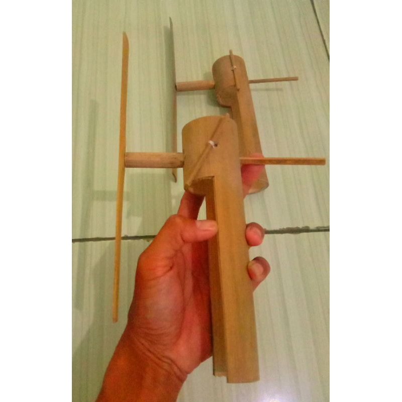 Jual Mainan Bambu Kincir Tarik Unik | Shopee Indonesia