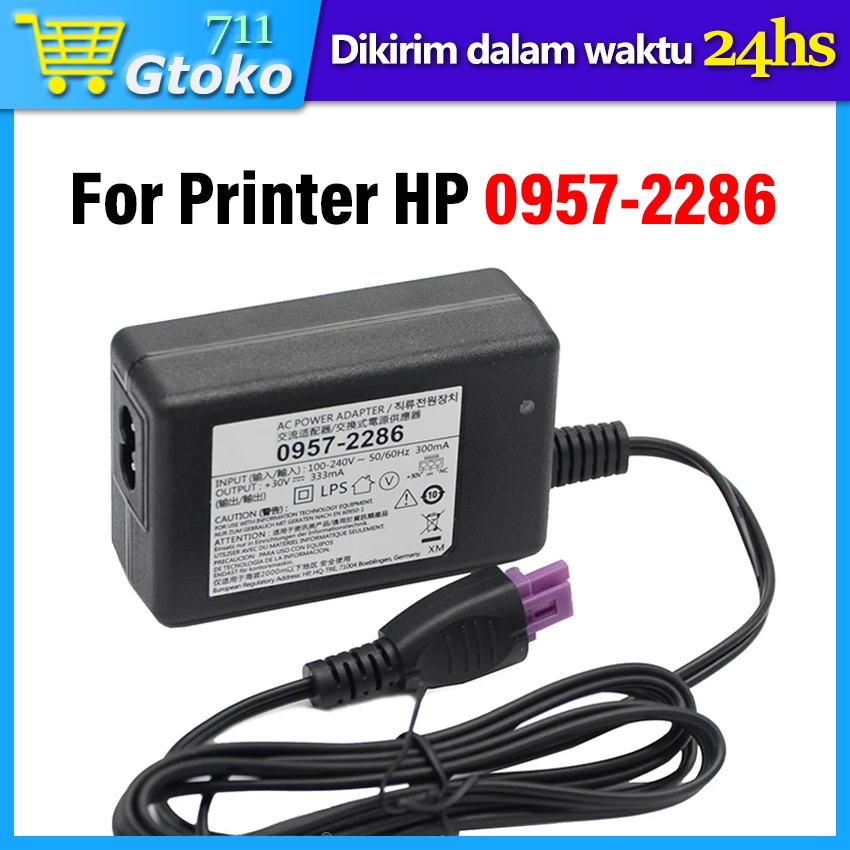 Jual Adaptor Power Supply Printer HP Deskjet 1000 1050 2000 2060 2050 ...