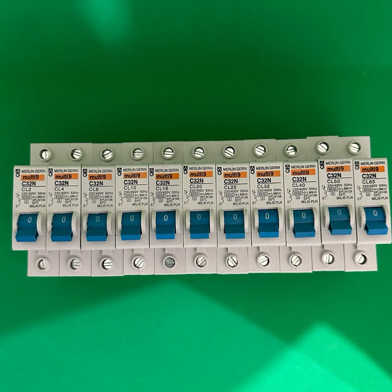Jual MCB Merlin Gerin Biru 2A 4A 6A 10A 16A 20A 25A 32A 40A 50A 63A MG Multi9 2 4 6 10 16 20 25 ...