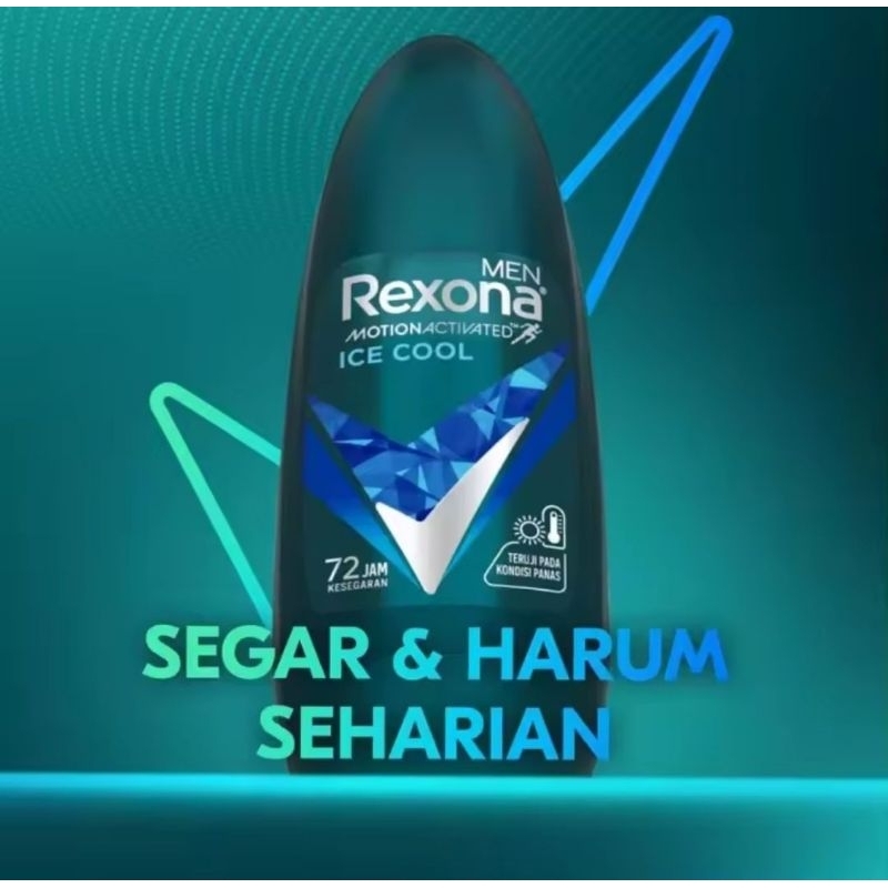 Jual REXONA ICE COOL MEN DEODORANT 45ML | Shopee Indonesia