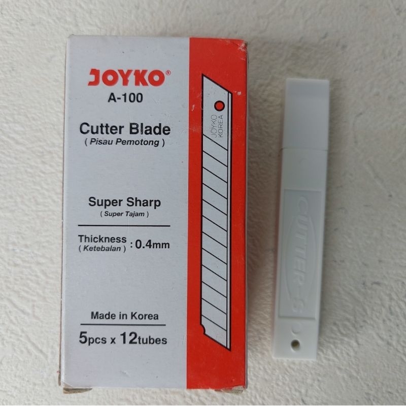Jual Isi cutter kecil JOYKO A100/satuan | Shopee Indonesia