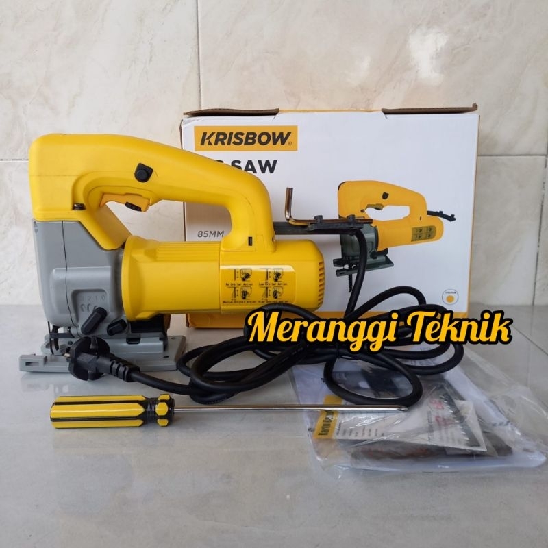 Jual id467 Mesin jigsaw jig saw Krisbow IRJS85 85 mm | Shopee Indonesia