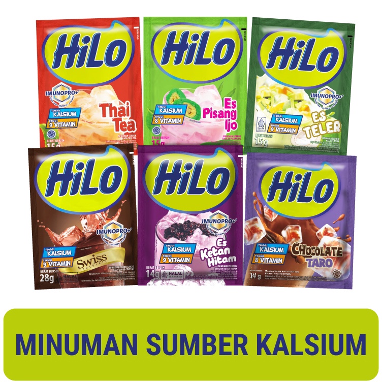 Jual TIPE TWQ899 HiLo Dessert 10 Sachet / 1 Renceng - Minuman Sumber ...