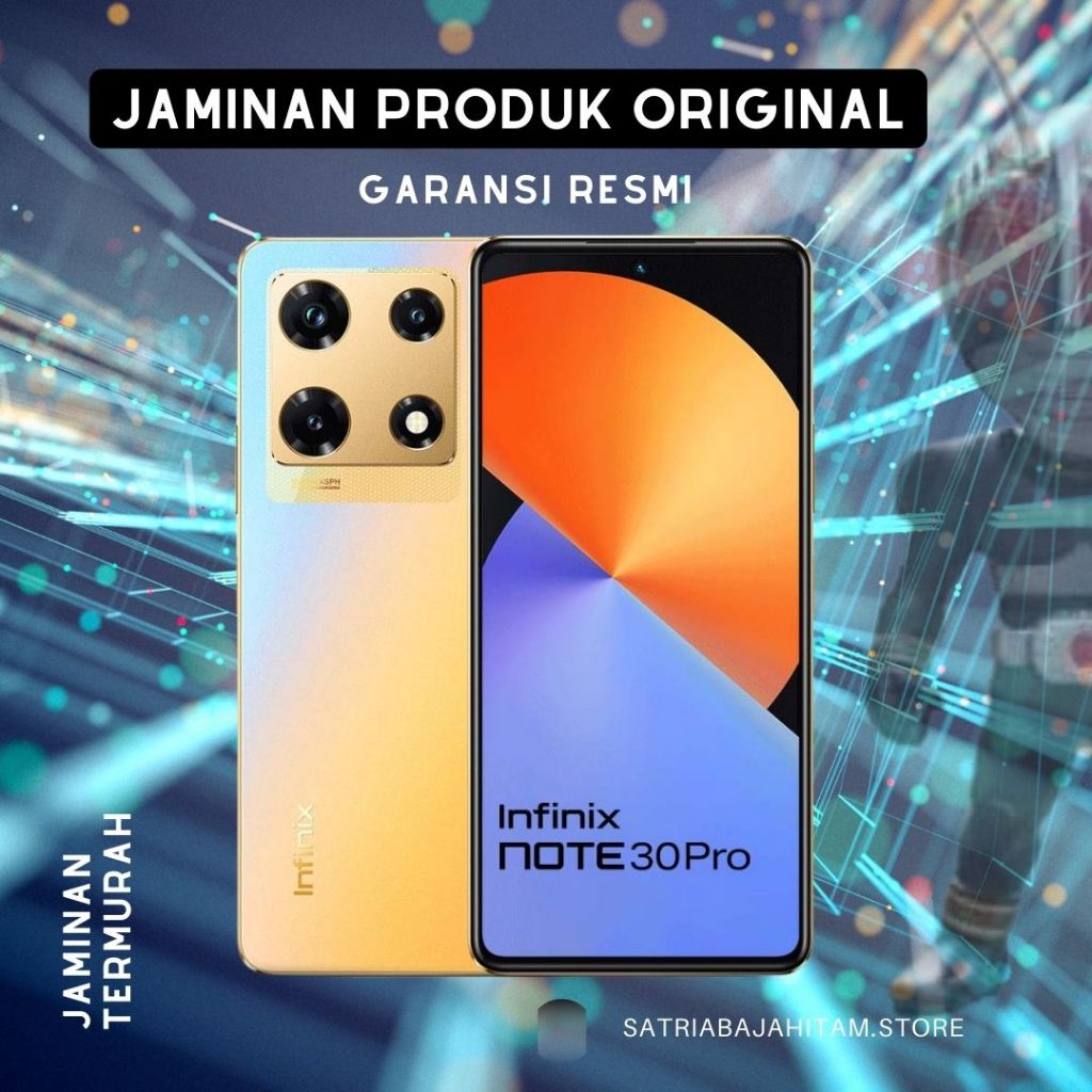 Jual INFINIX NOTE 30 PRO 8/256GB GARANSI RESMI | Shopee Indonesia