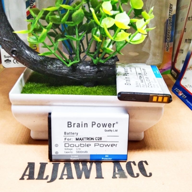 Jual Baterai Batre Battery Maxtron C28 C 28 Doubel Power | Shopee Indonesia